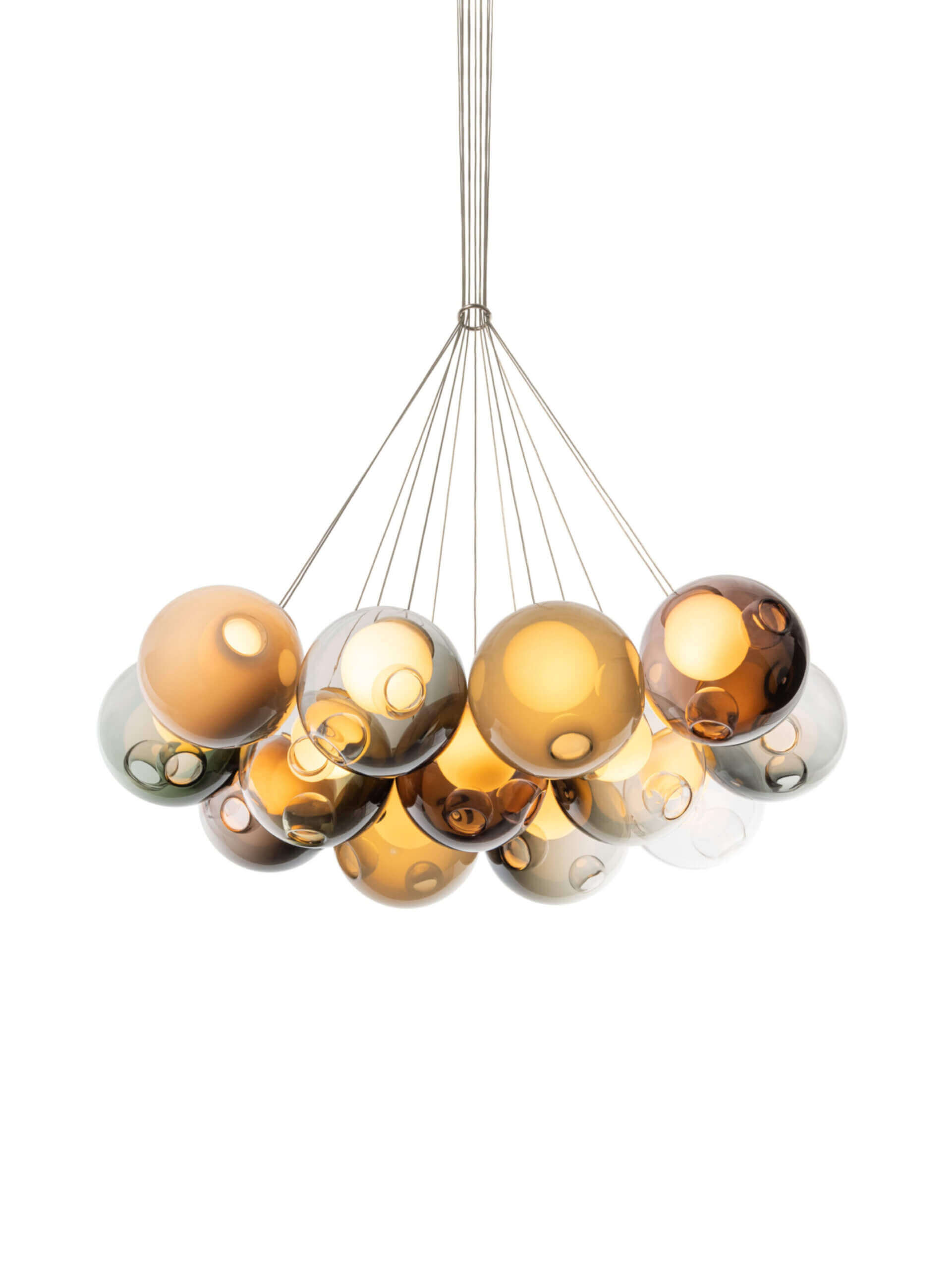 28 Cluster Suspension Lamp - Medium by Bocci | Cassoni