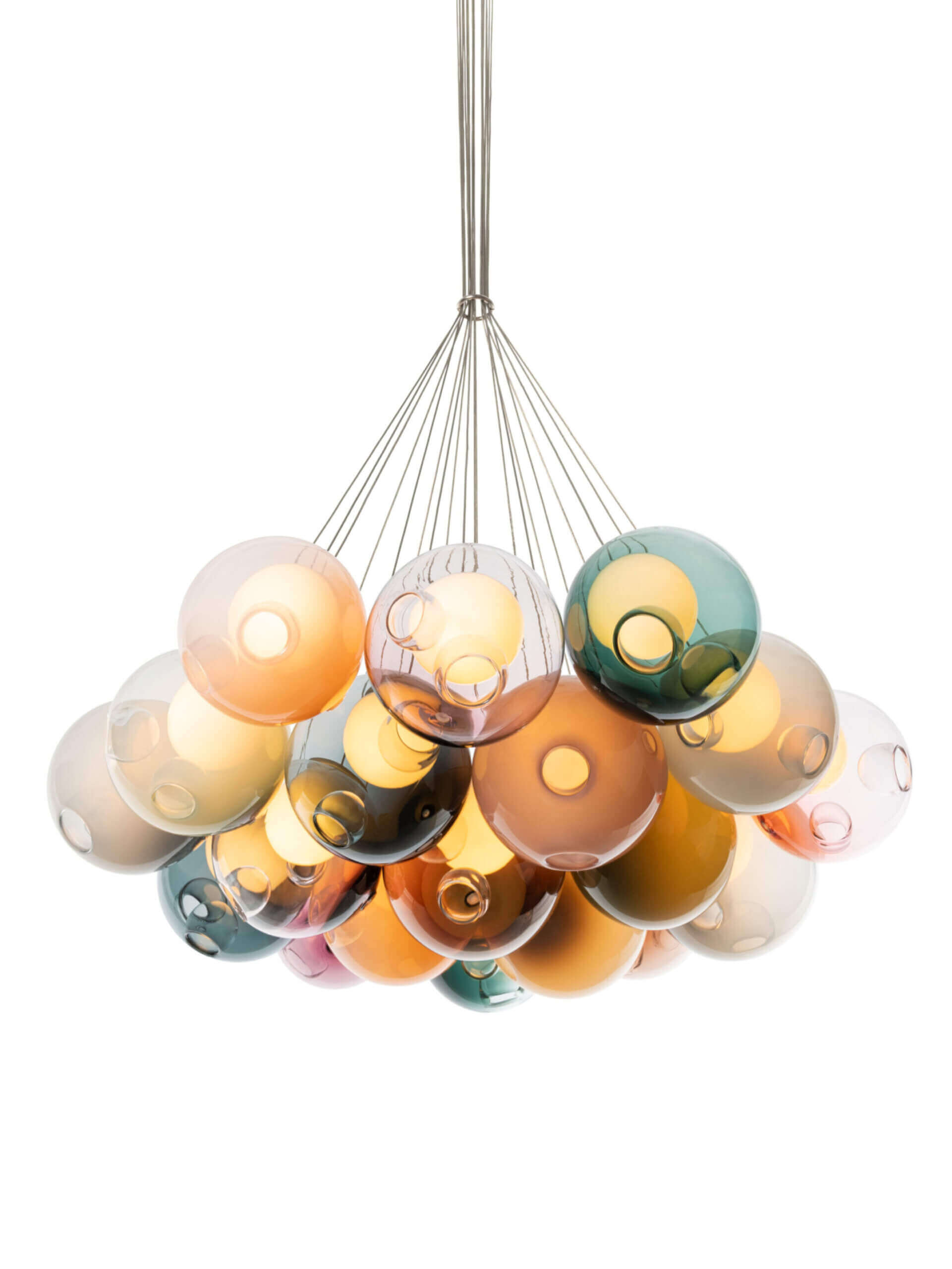 Elegant 28 Cluster Suspension Lamp - Medium - Designer & Luxury ...