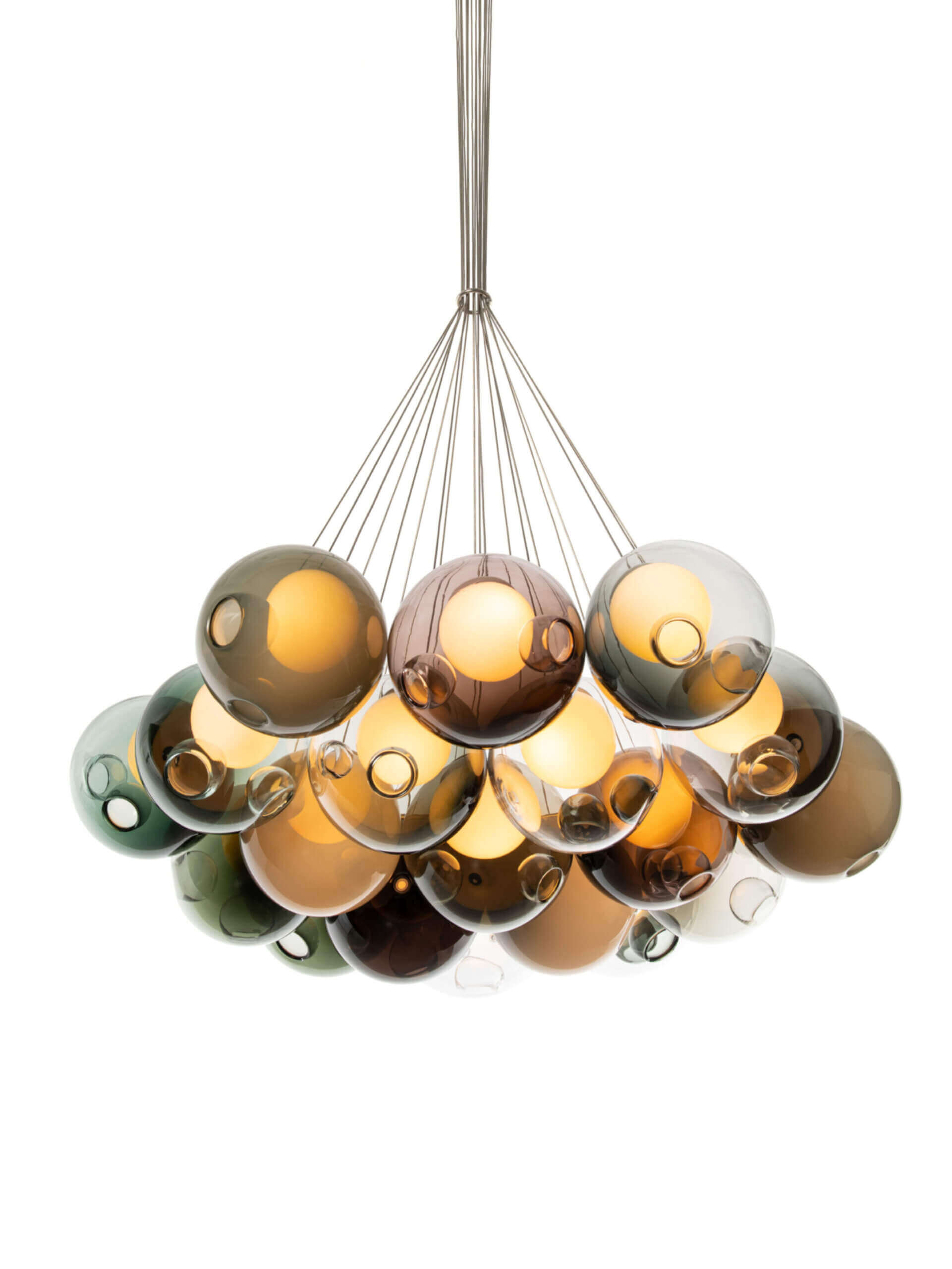 Elegant 28 Cluster Suspension Lamp - Medium - Designer & Luxury ...