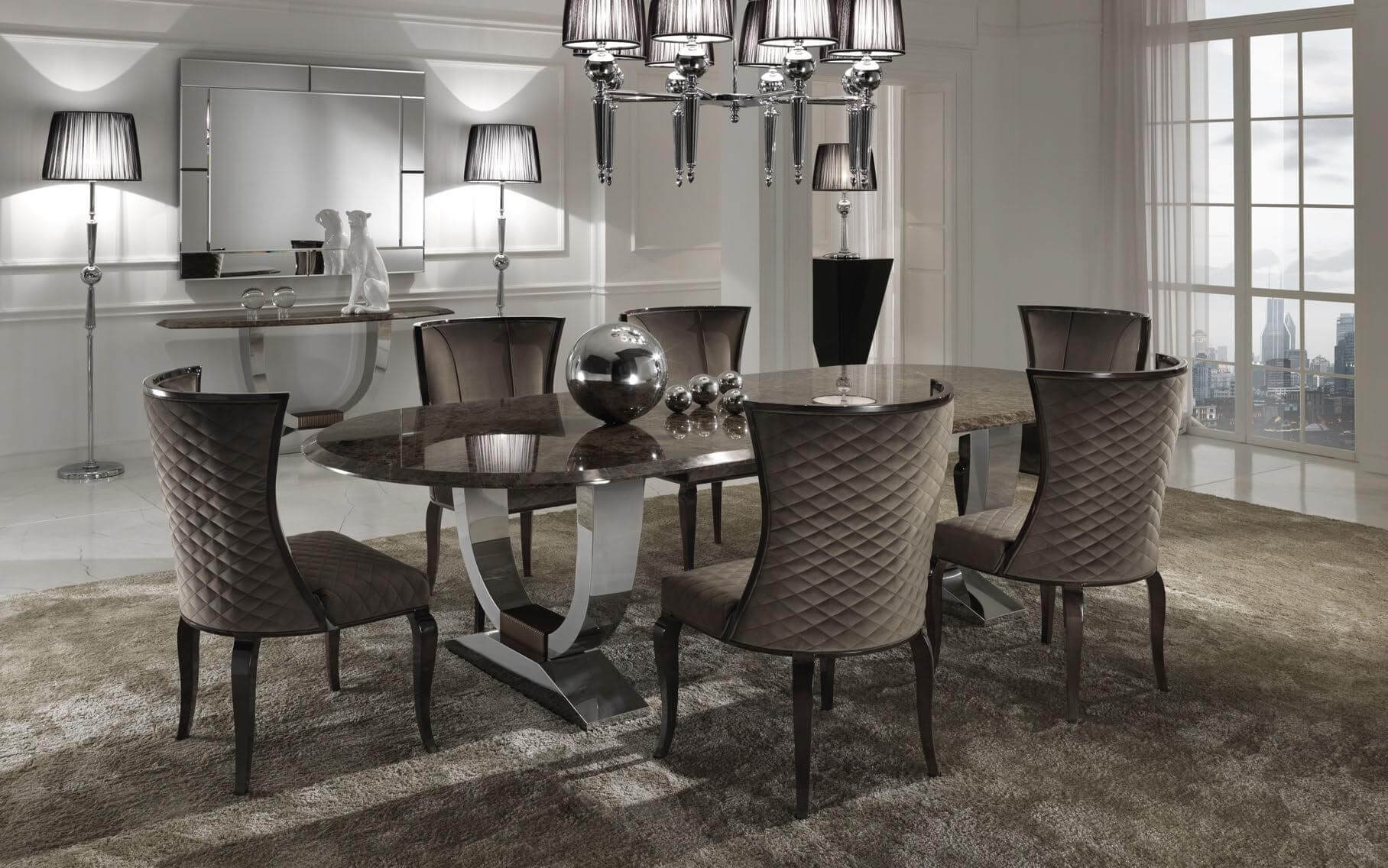 Hermes Table by DV Home Collection | Cassoni