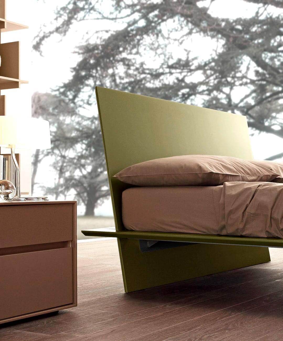 Plana Bed Italian Designer - Italian Designer & Luxury Furniture at Cassoni