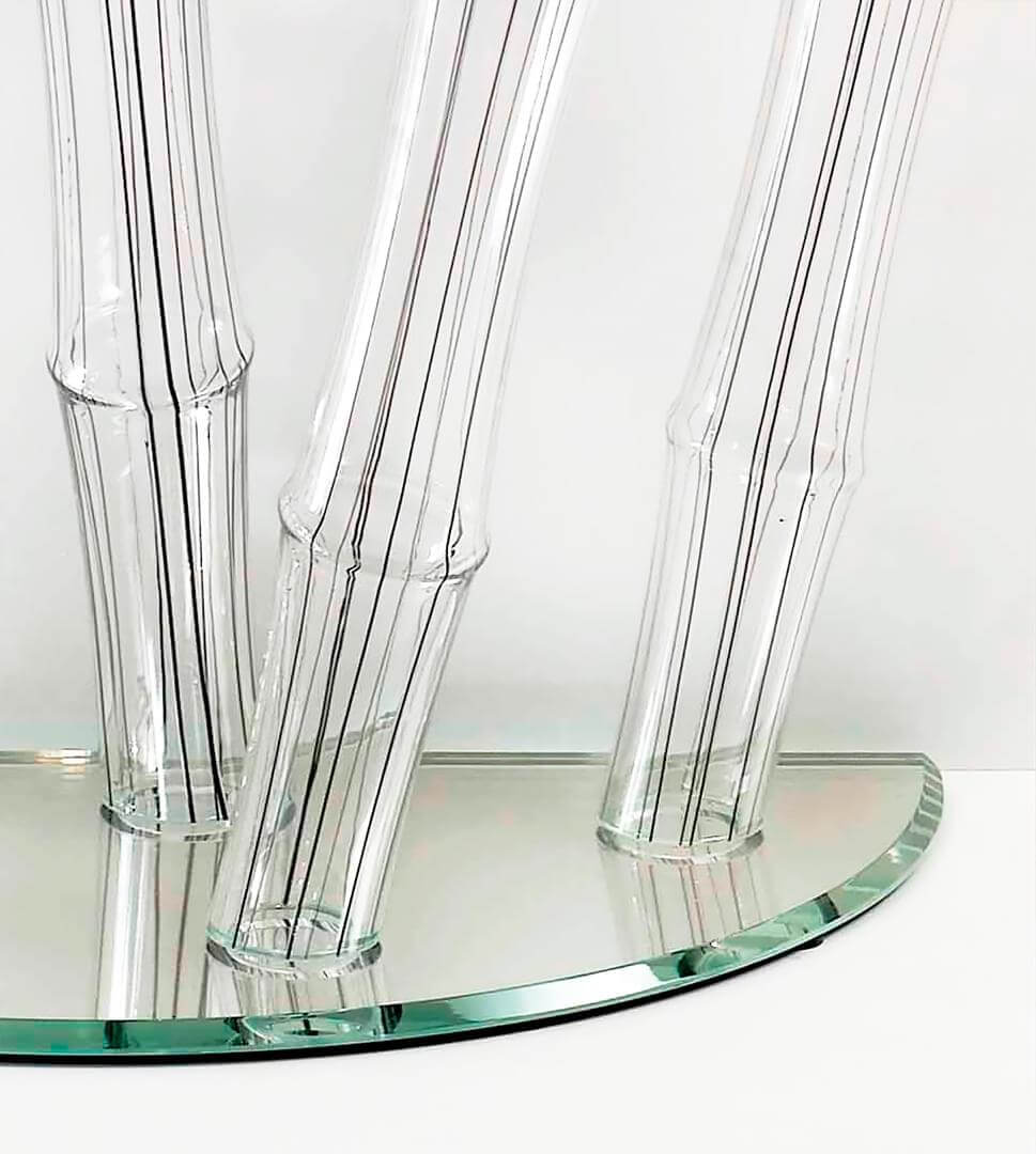 Contemporary Italian Designer Bamboo Console - Italian Designer ...