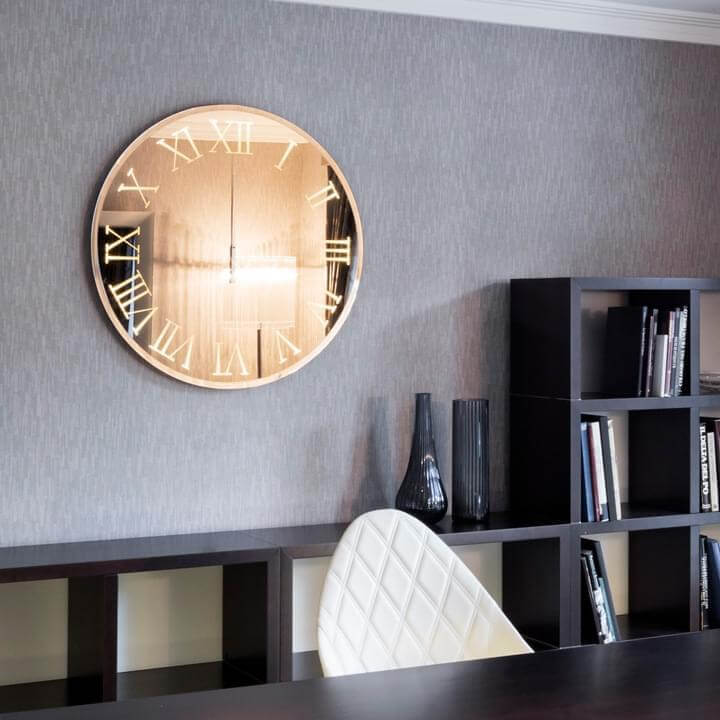 Luxury Italian Titanium Clock - Italian Designer & Luxury Furniture at ...