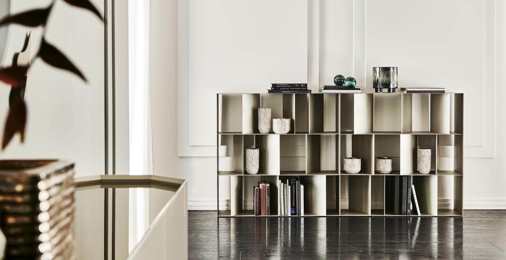 Italian Designer Nautilus Bookcase- Italian Designer & Luxury Furniture ...