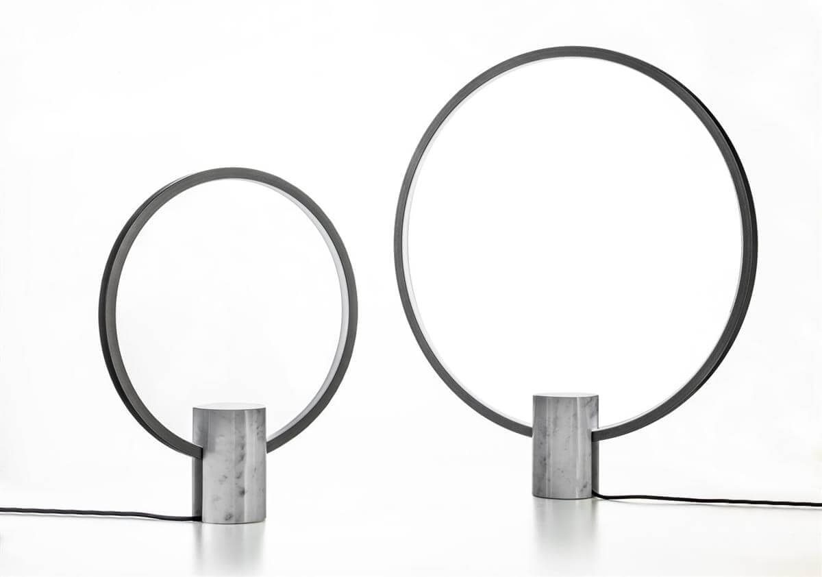 Italian Halo Table Lamp - Italian Designer & Luxury Lighting at Cassoni