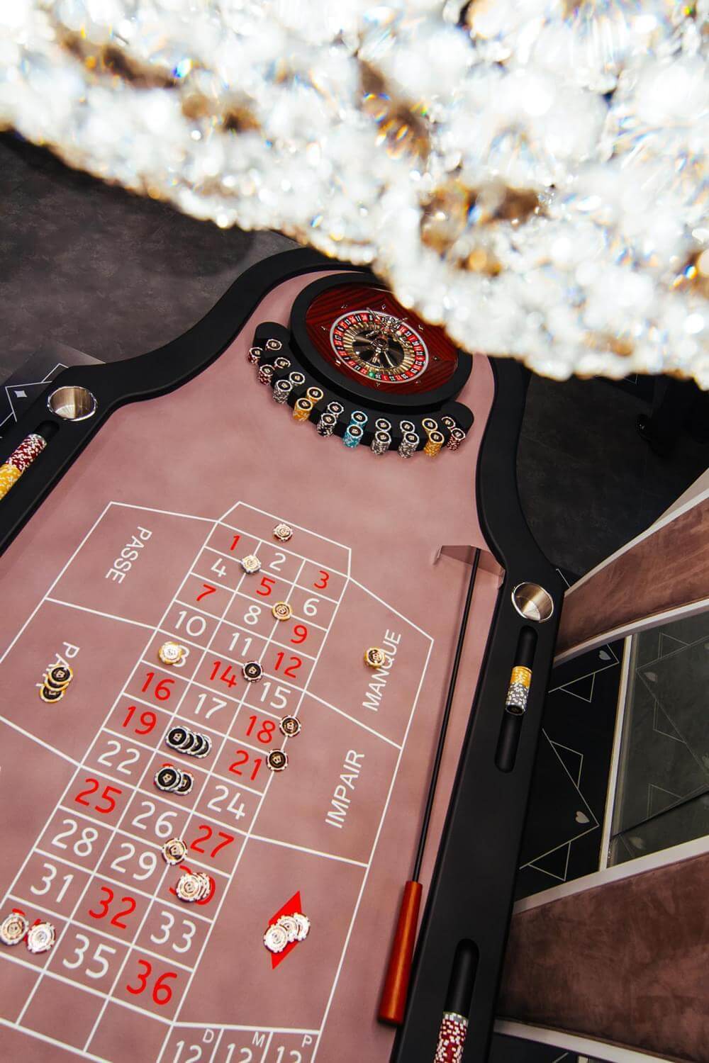 Versatile Montecarlo Roulette Table - Italian Designer & Luxury Game ...