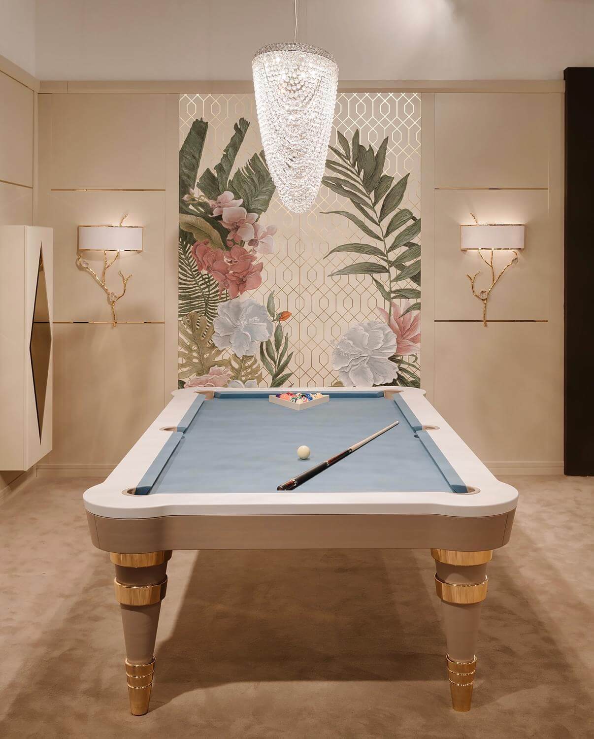 Italian designer Regis Pool Table - Italian Designer & Luxury Game Room ...