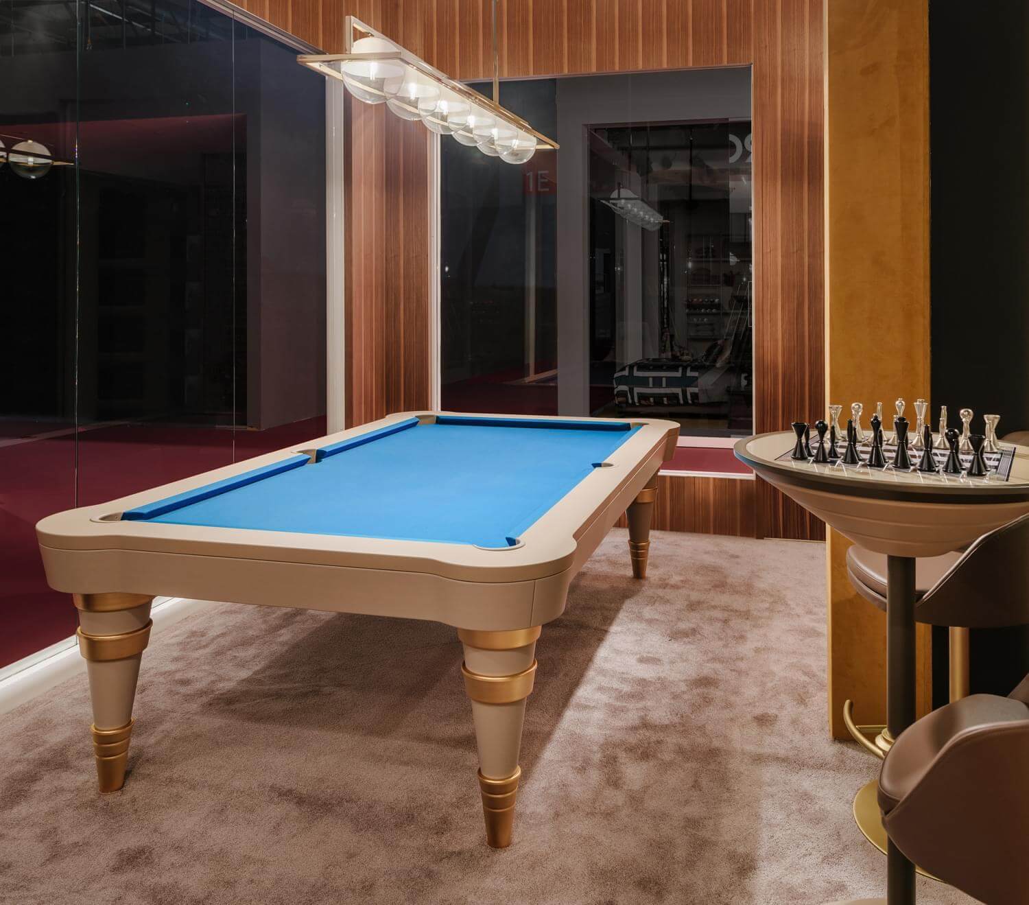 Italian designer Regis Pool Table - Italian Designer & Luxury Game Room ...