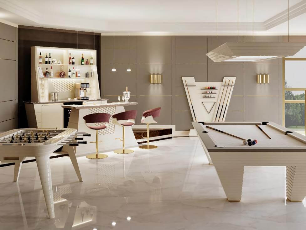 Refined Stadium Foosball - Italian Designer & Luxury Game Room ...