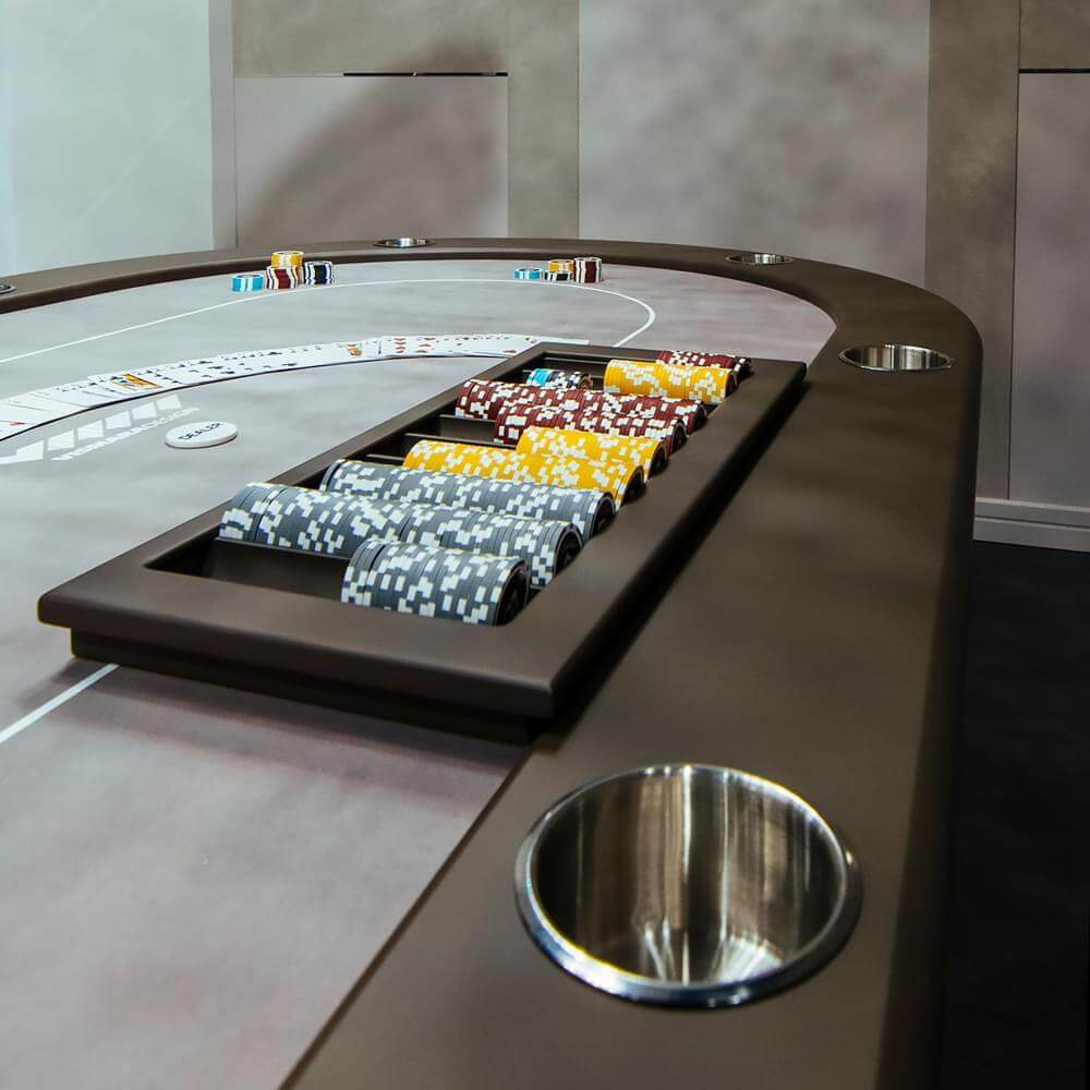 Designer Casino Vegas Poker Table - Italian Designer & Luxury Game Room ...