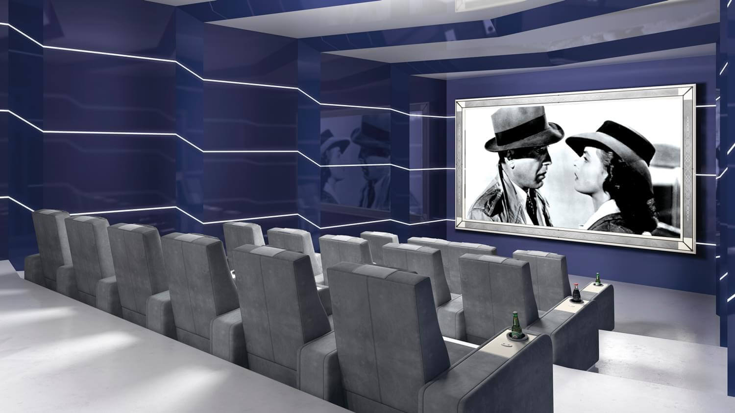 High-end Italian Comfort Home Cinema Seating - Italian Designer ...
