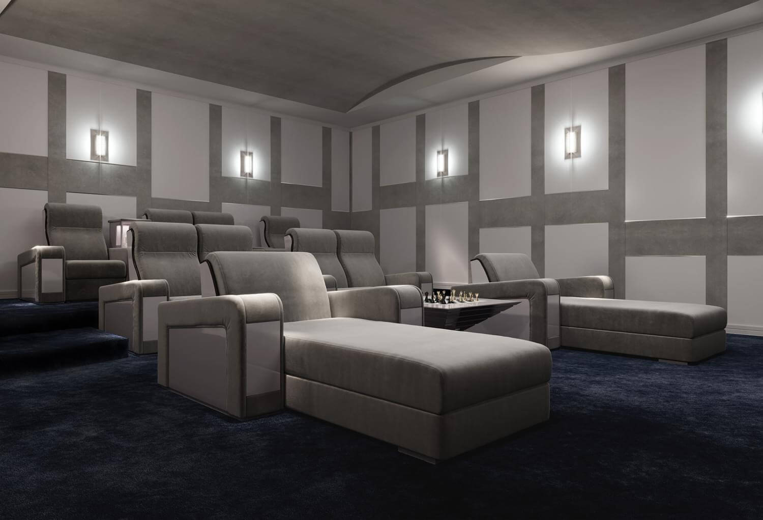 Luxor Home Cinema Seating by Vismara | Cassoni