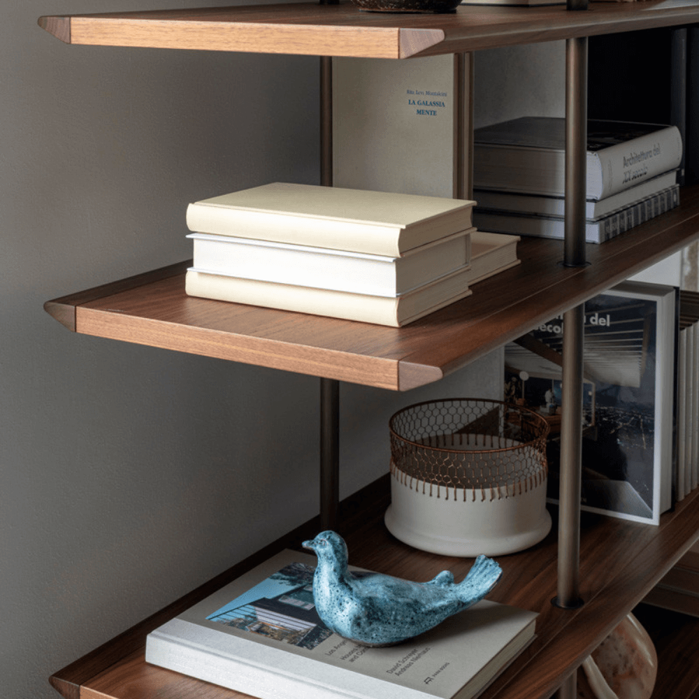 Arial Bookcase by Potocco | Cassoni
