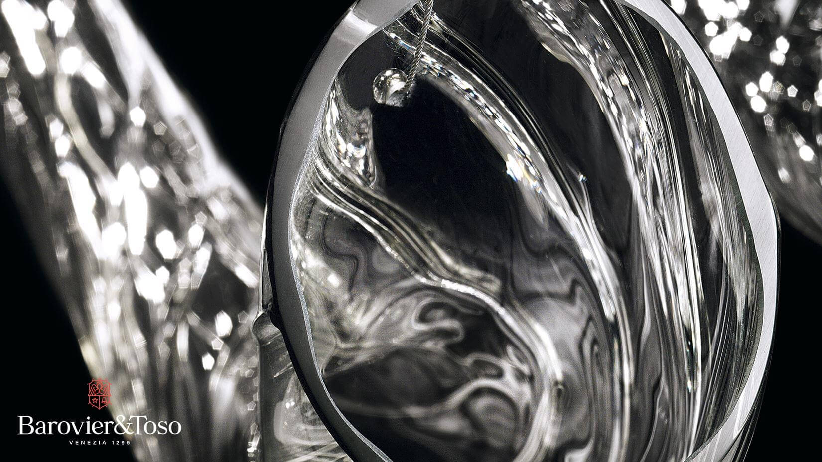 Swing Ceiling Lamp by Barovier&Toso | Cassoni