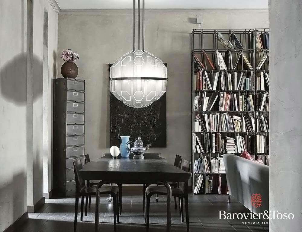 Trim Suspension Lamp in Murano Glass - Designer and Luxury Murano ...