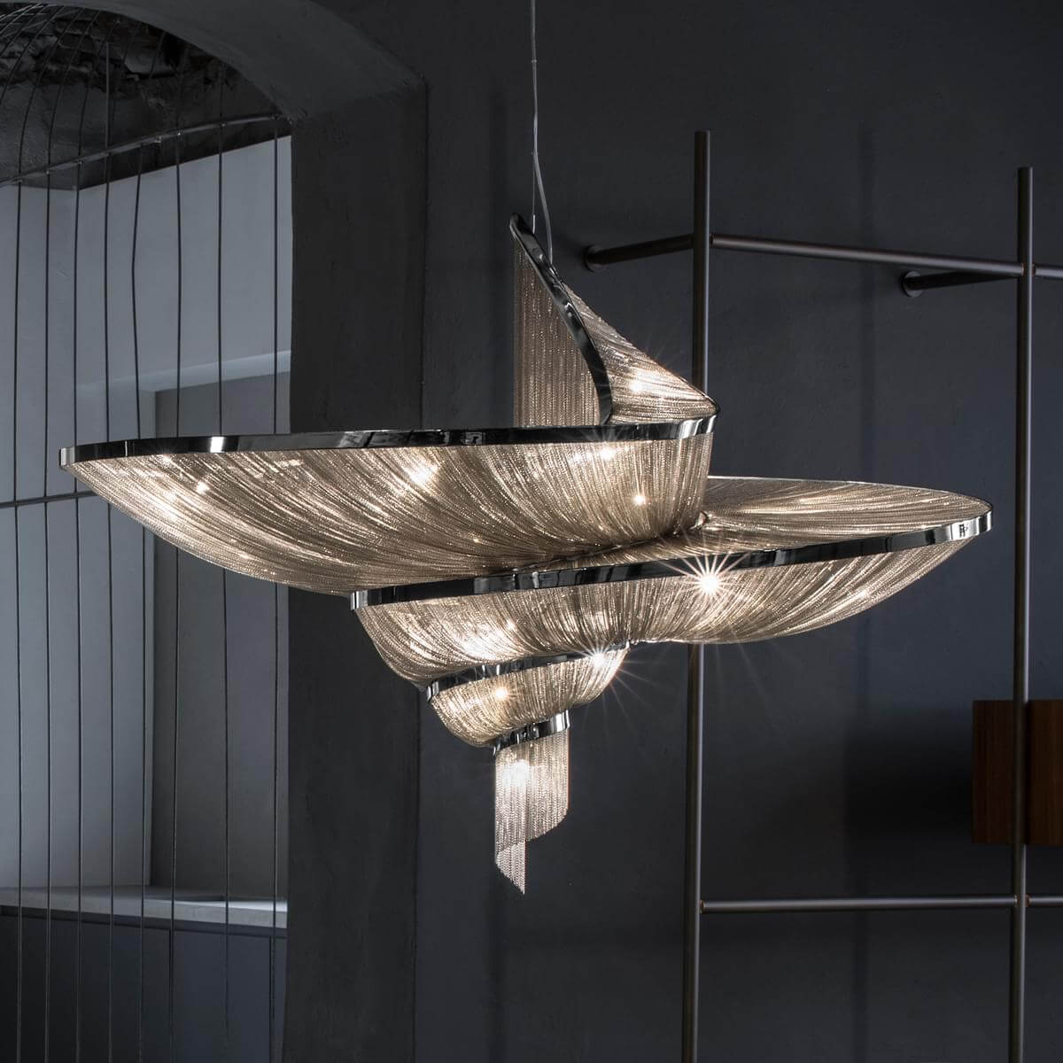 Epoque Suspension Lamp by Terzani | Cassoni