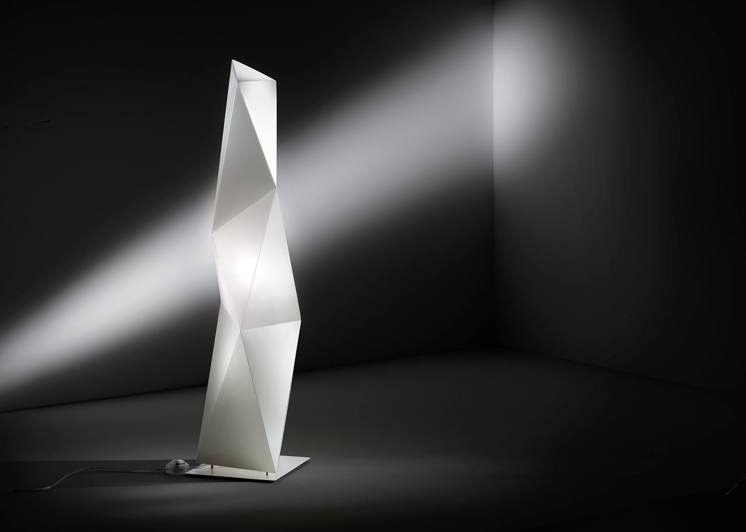 Refined Diamond Floor Lamp - Italian Designer & Luxury Lighting at Cassoni