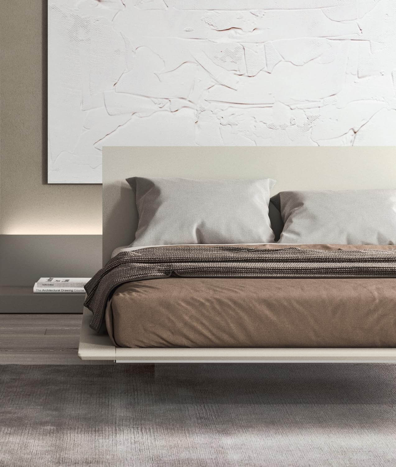 Plana Bed Italian Designer - Italian Designer & Luxury Furniture at Cassoni