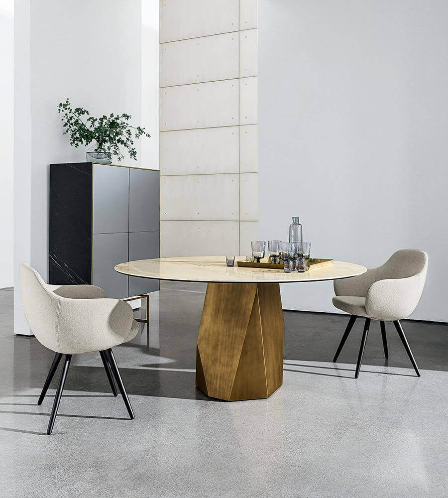 Deod Round Table by Sovet Italia | Cassoni