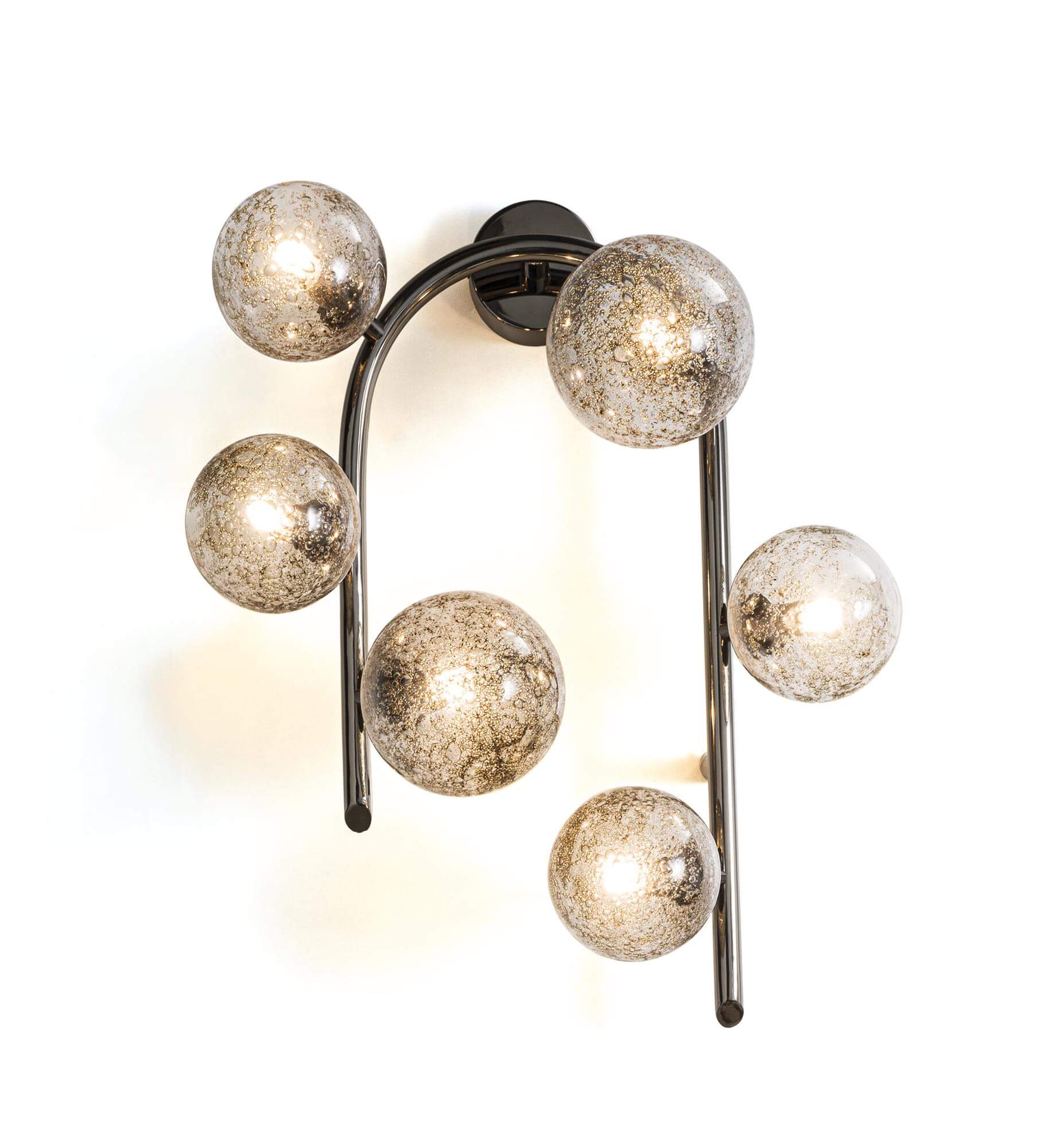 Unique Luxury Italian Rialto Murano Glass Wall Lamp - Italian Designer ...