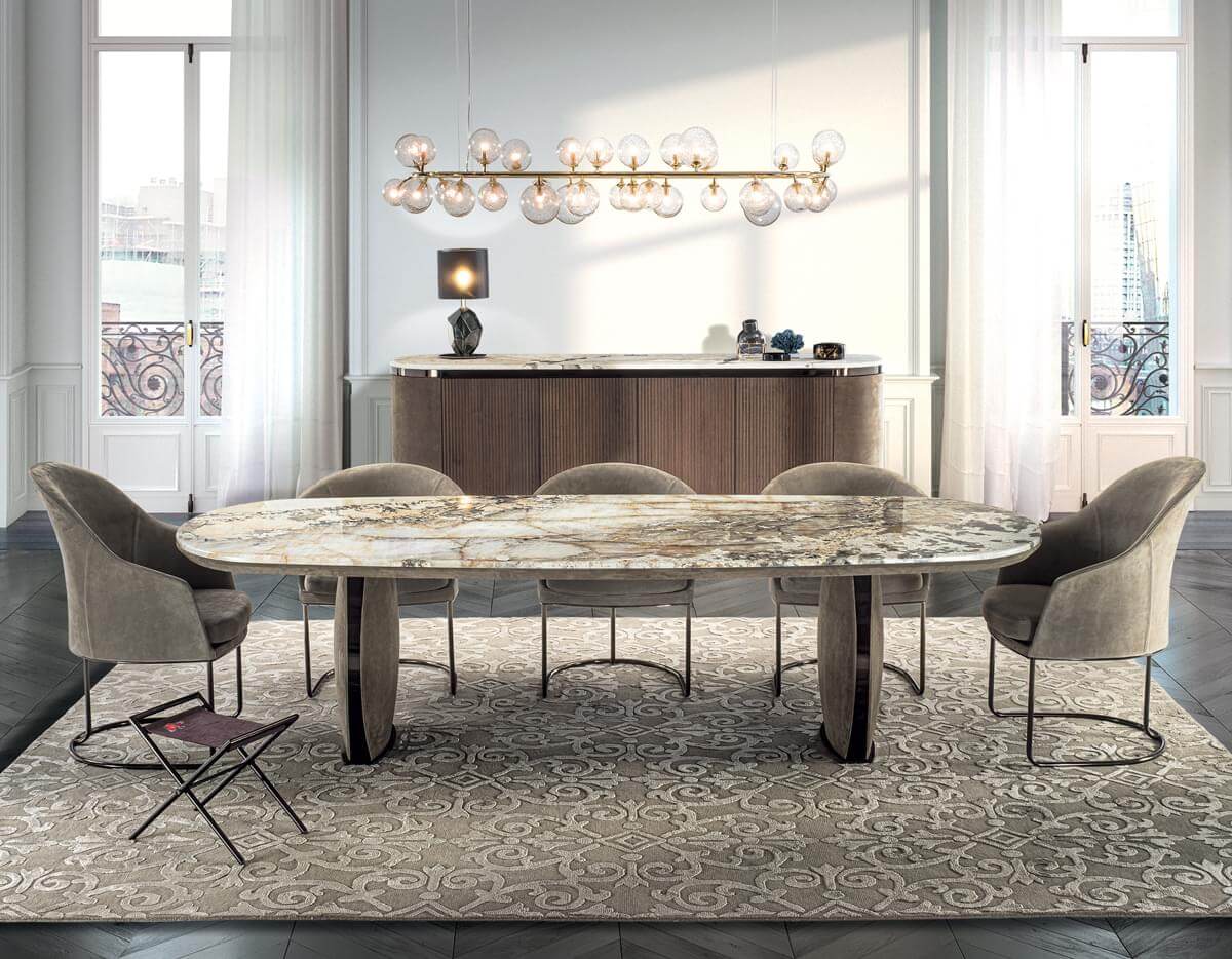 Refined Italian Versatile Lotus Table - Italian Designer & Luxury ...