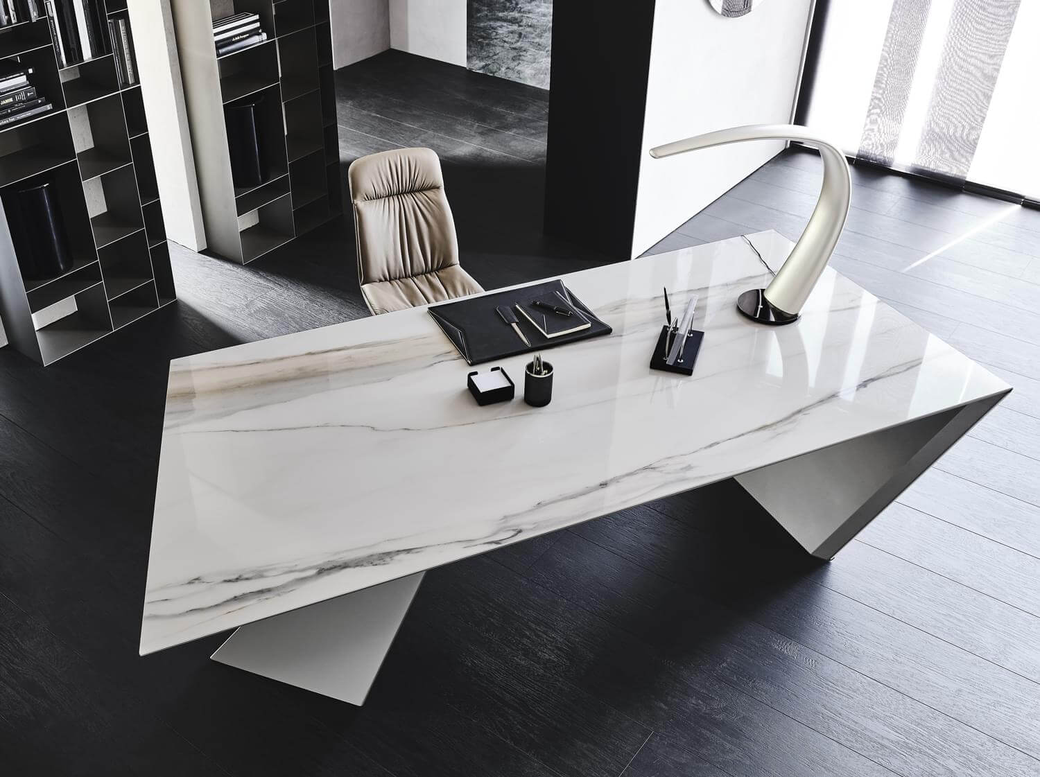 Nasdaq Keramik Desk by Cattelan Italia | Cassoni