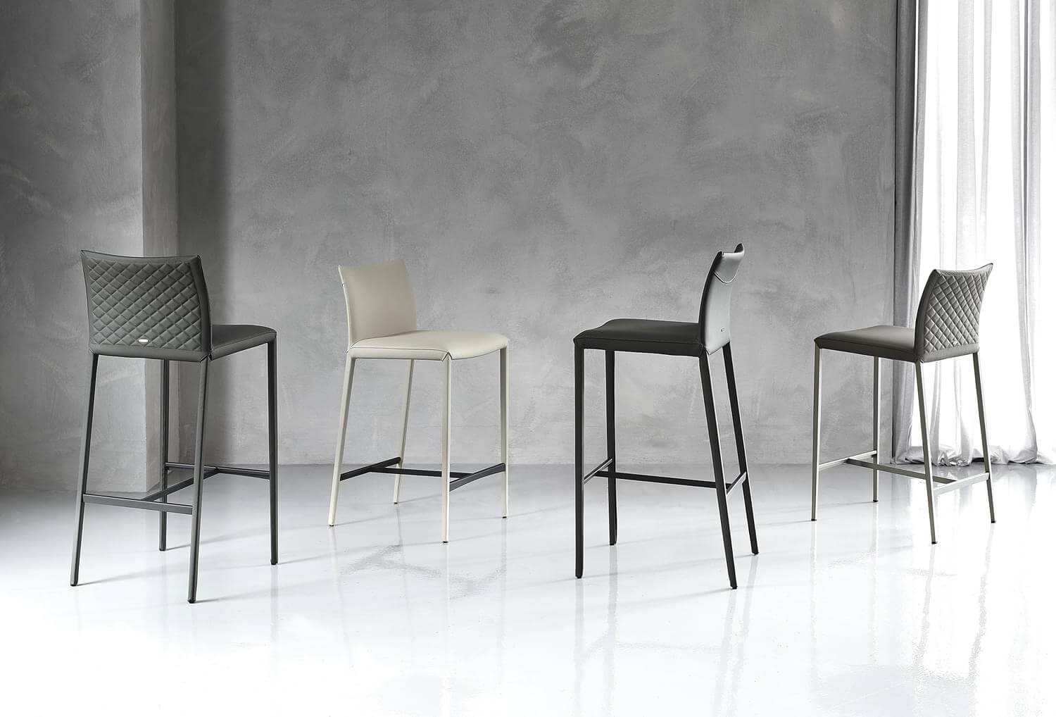 Contemporary Italian Designer Norma Stool - Italian Designer & Luxury Furniture at Cassoni