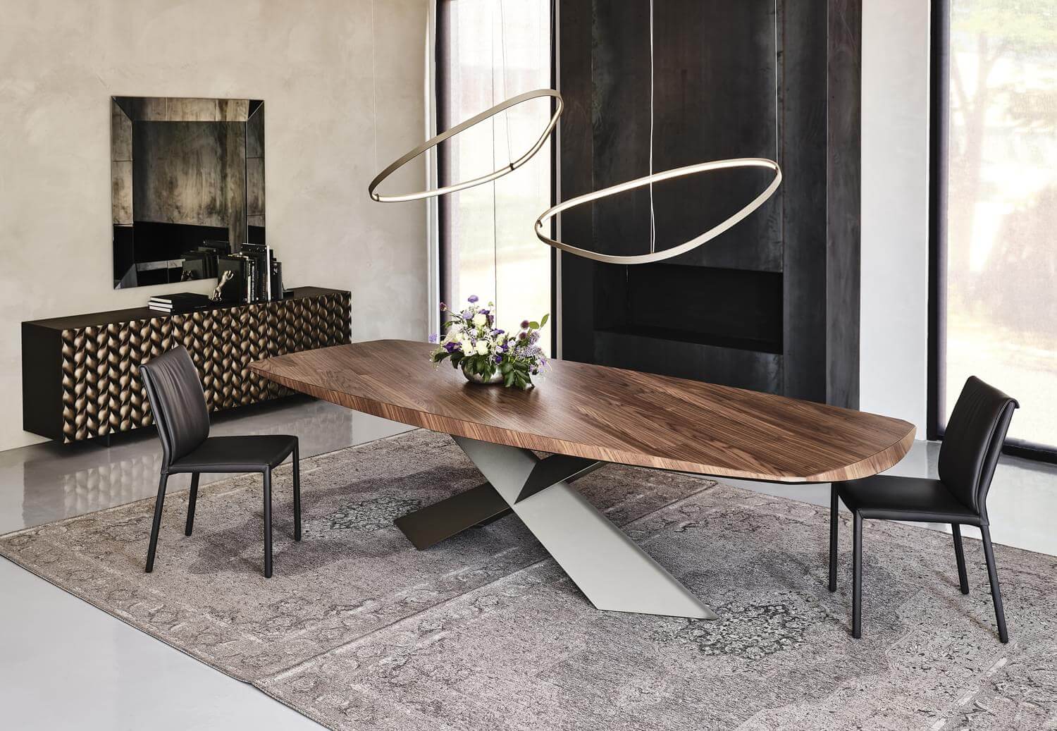 Exclusive Designer Contemporary Tyron Wood Table - Italian Designer ...