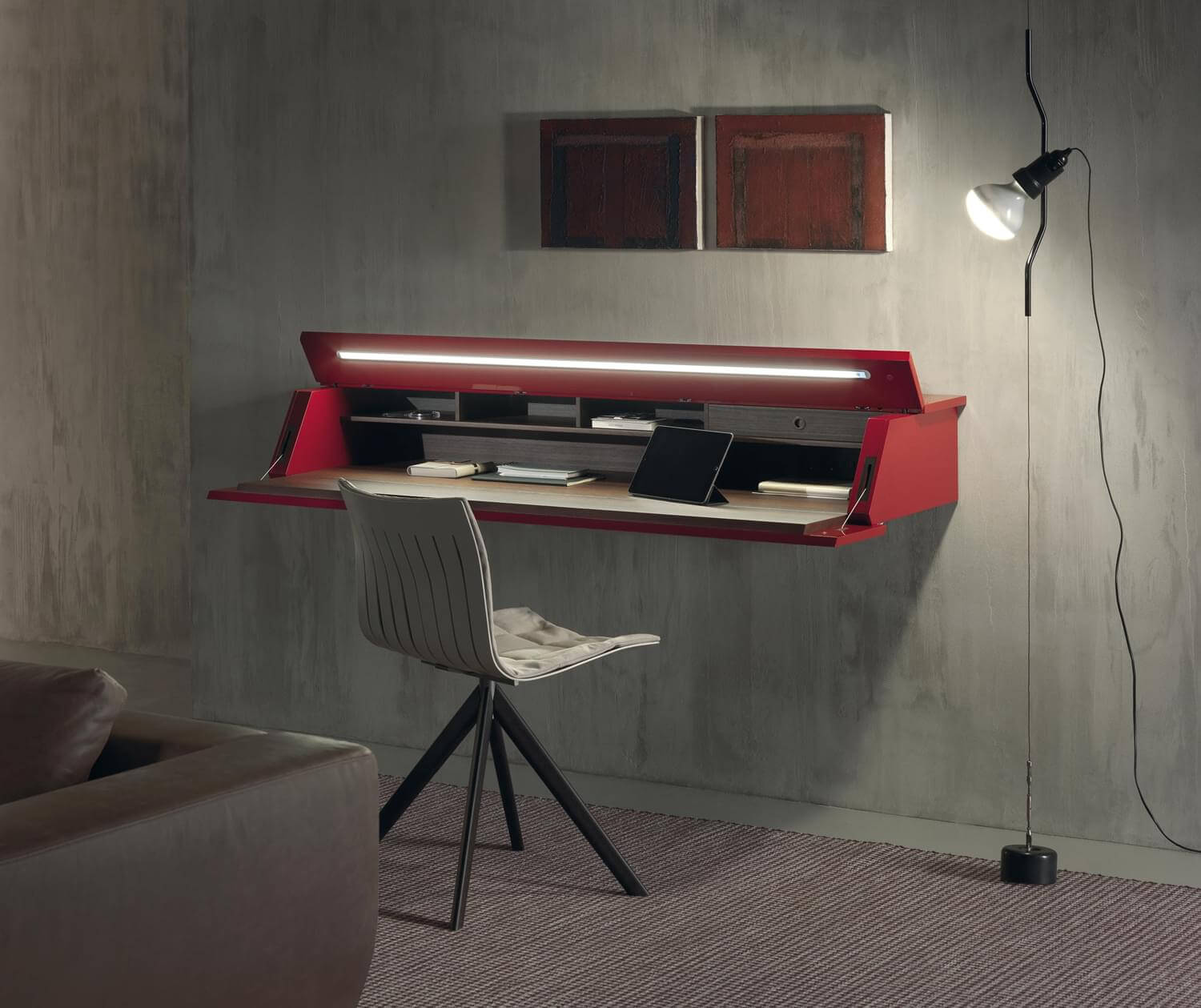 Ghostwriter Desk by Acerbis | Cassoni