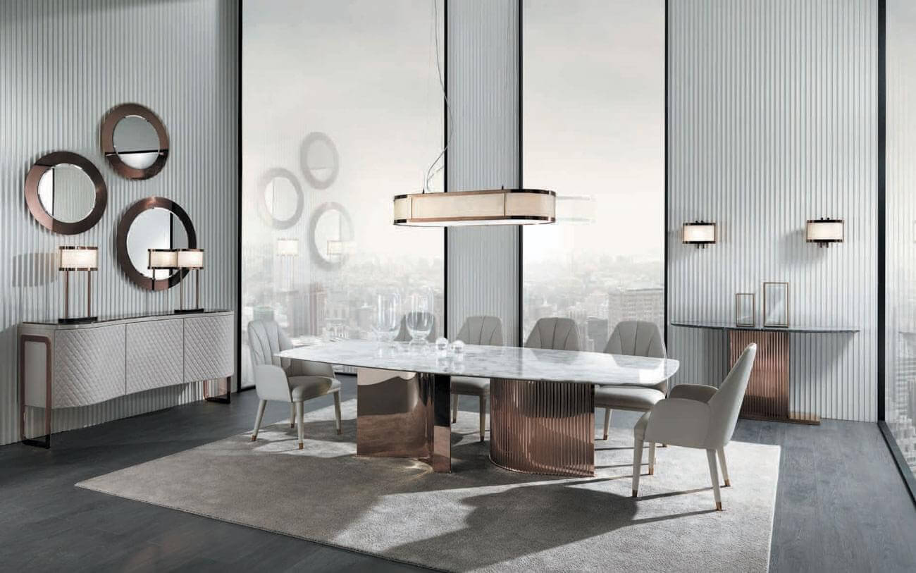 Elegant Tiffany Table - Italian Designer & Luxury Furniture at Cassoni