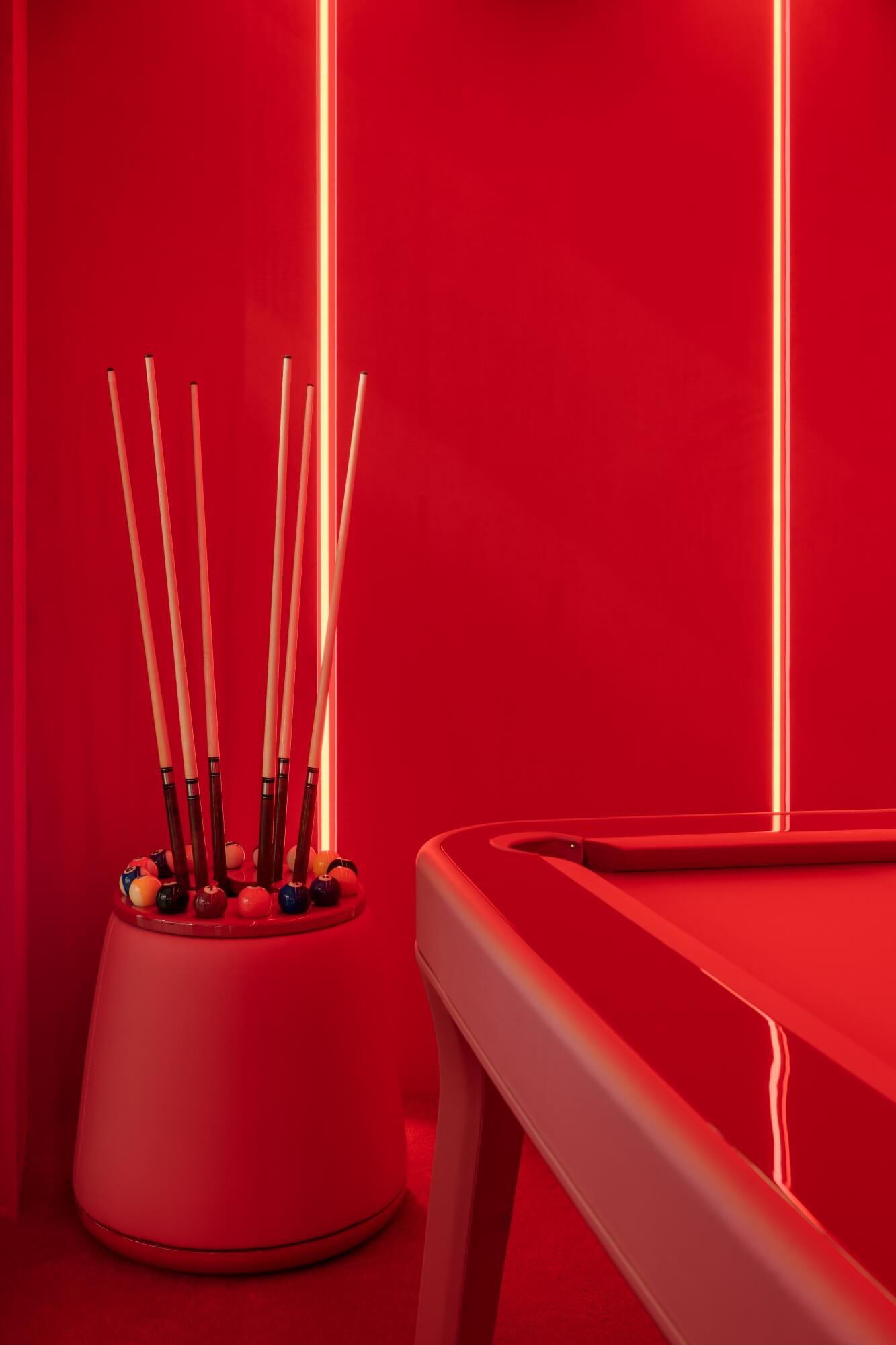 Exclusive Bobo Pool Cue Rack - Italian Designer & Luxury Game Room ...
