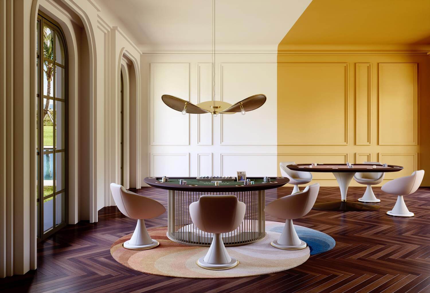 Elegant Roma Blackjack Table - Italian Designer & Luxury Game Room ...