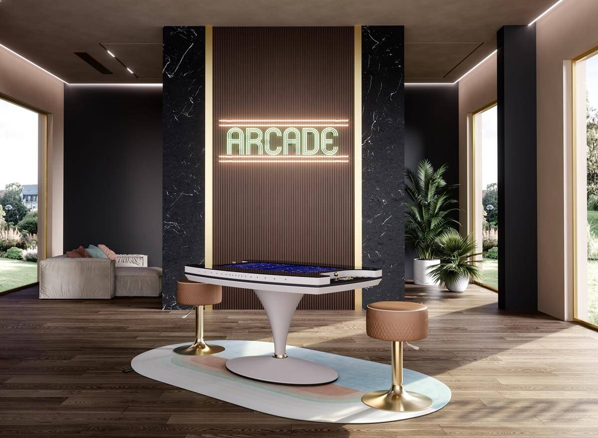 Innovative Vertigo Arcade Table - Italian Designer & Luxury Game Room ...