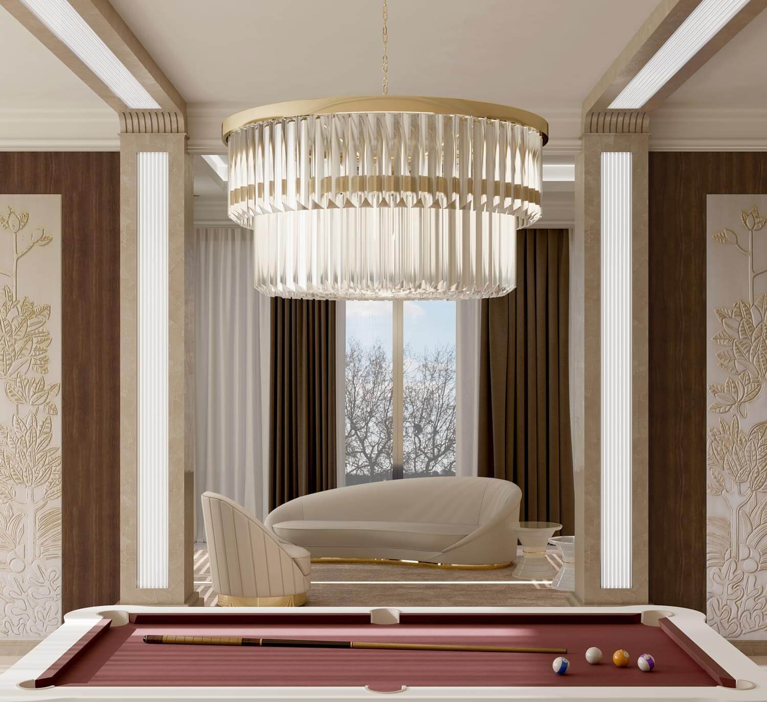 Elegant Wavy Sofa - Italian Designer & Luxury Home Cinema Furniture at ...