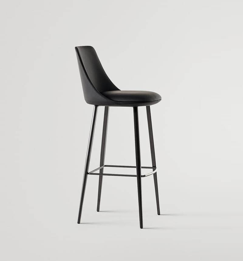 Refined Itala Too Stool - Italian Designer & Luxury Furniture at Cassoni