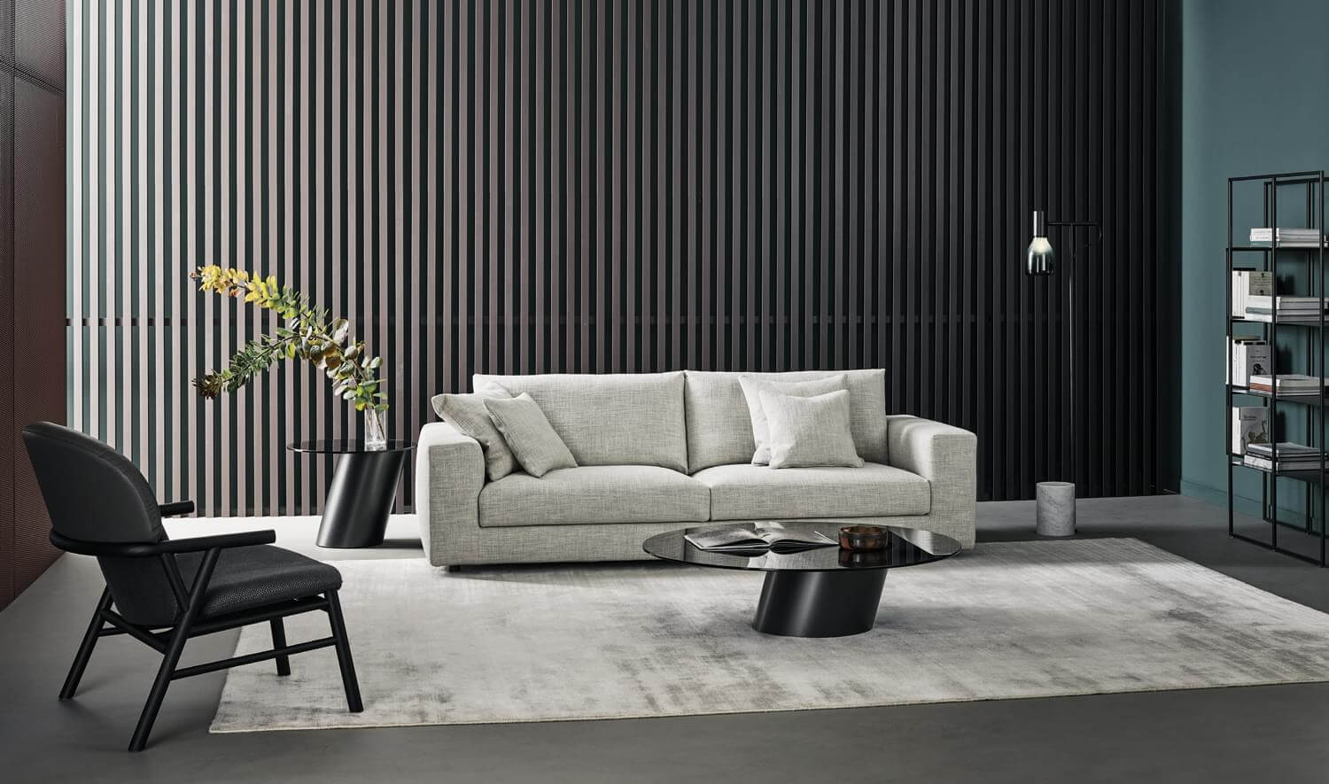Refined Superhiro Sofa- Italian Designer & Luxury Furniture at Cassoni