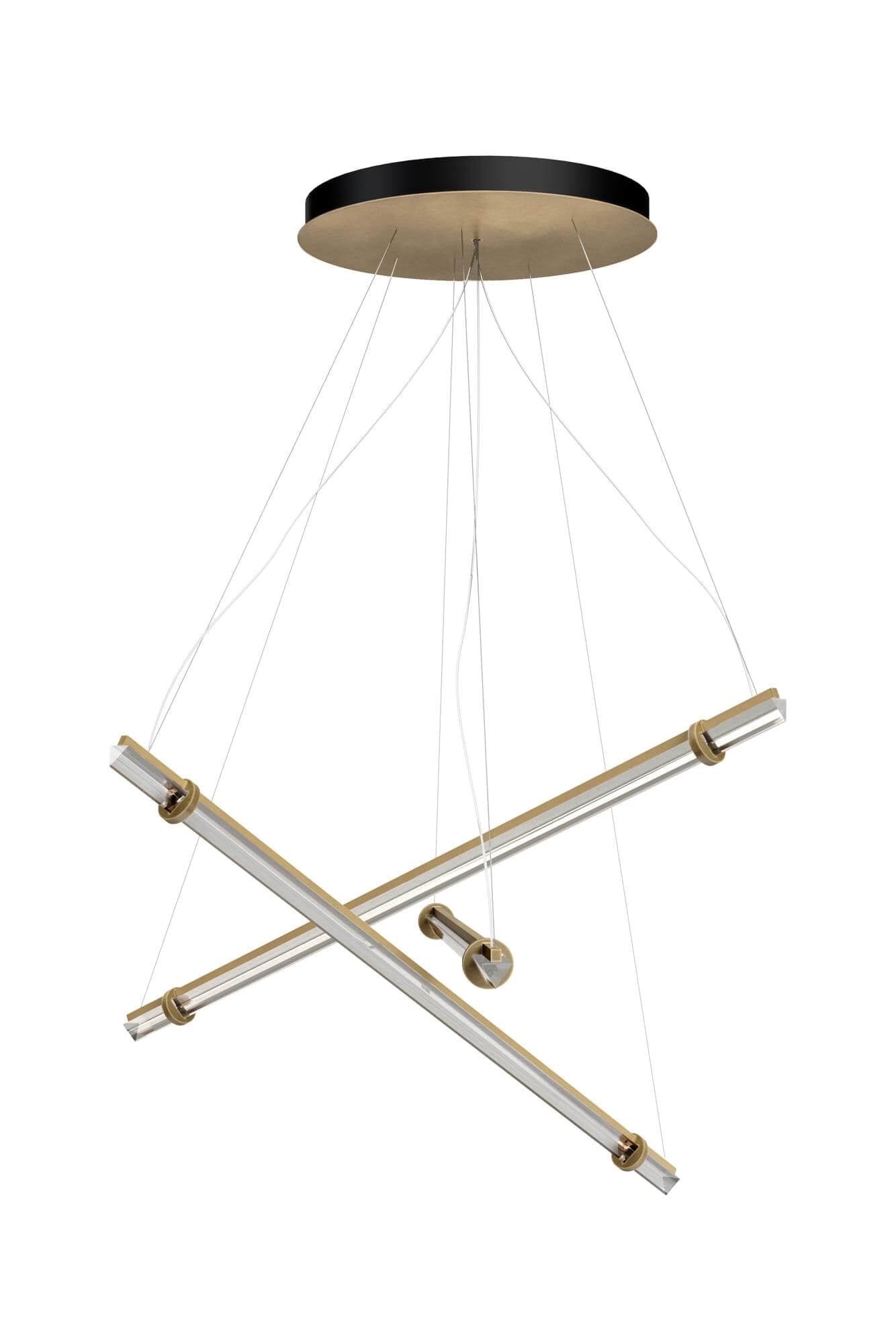 Optical Suspension 3 Lamp by VENICEM | Cassoni