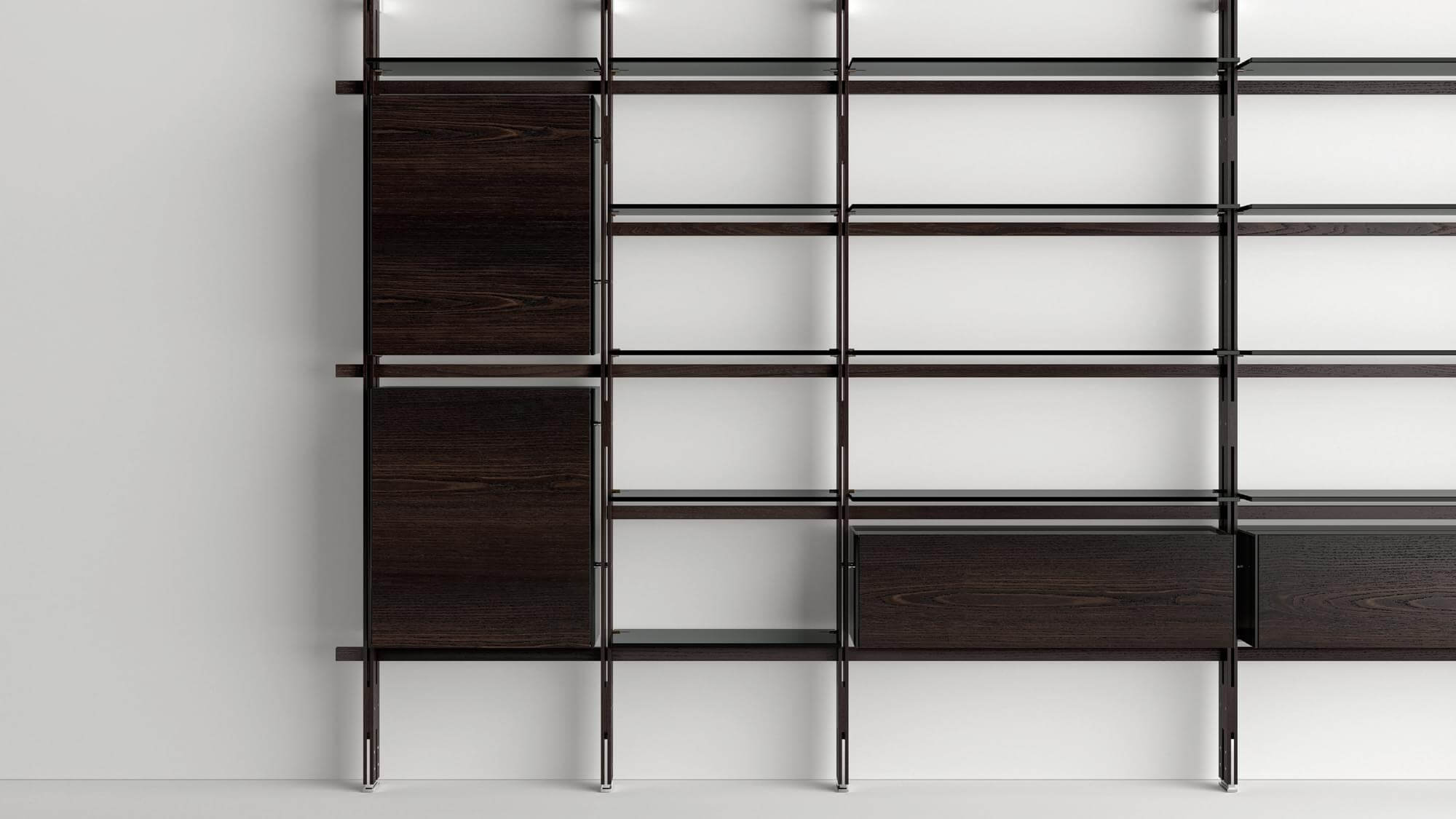 Hemingway Bookcase by Tonelli Design | Cassoni