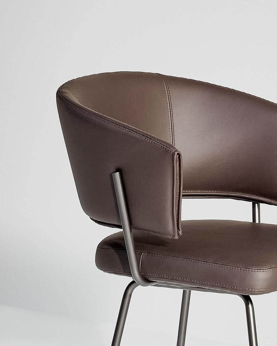 Italian Bahia Stool - Italian Designer & Luxury Furniture at Cassoni