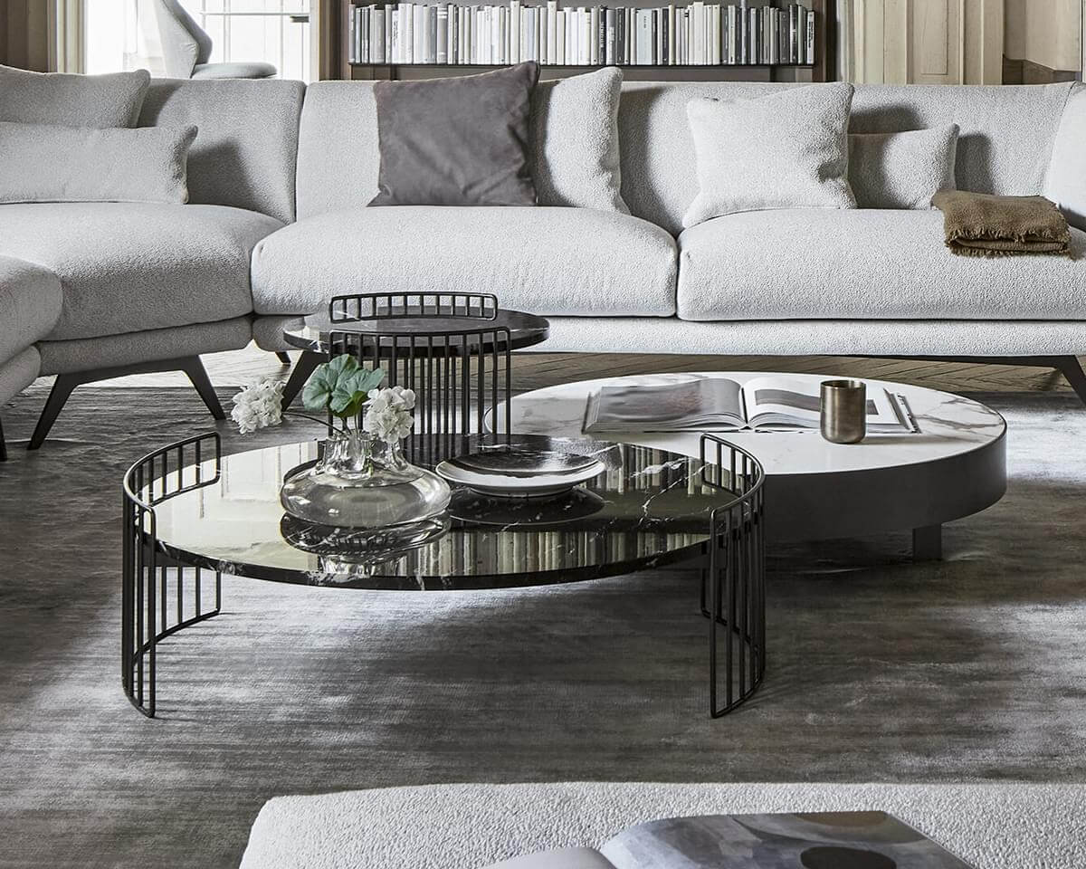 Refined Harpe Coffee Table - Italian Designer & Luxury Furniture at Cassoni
