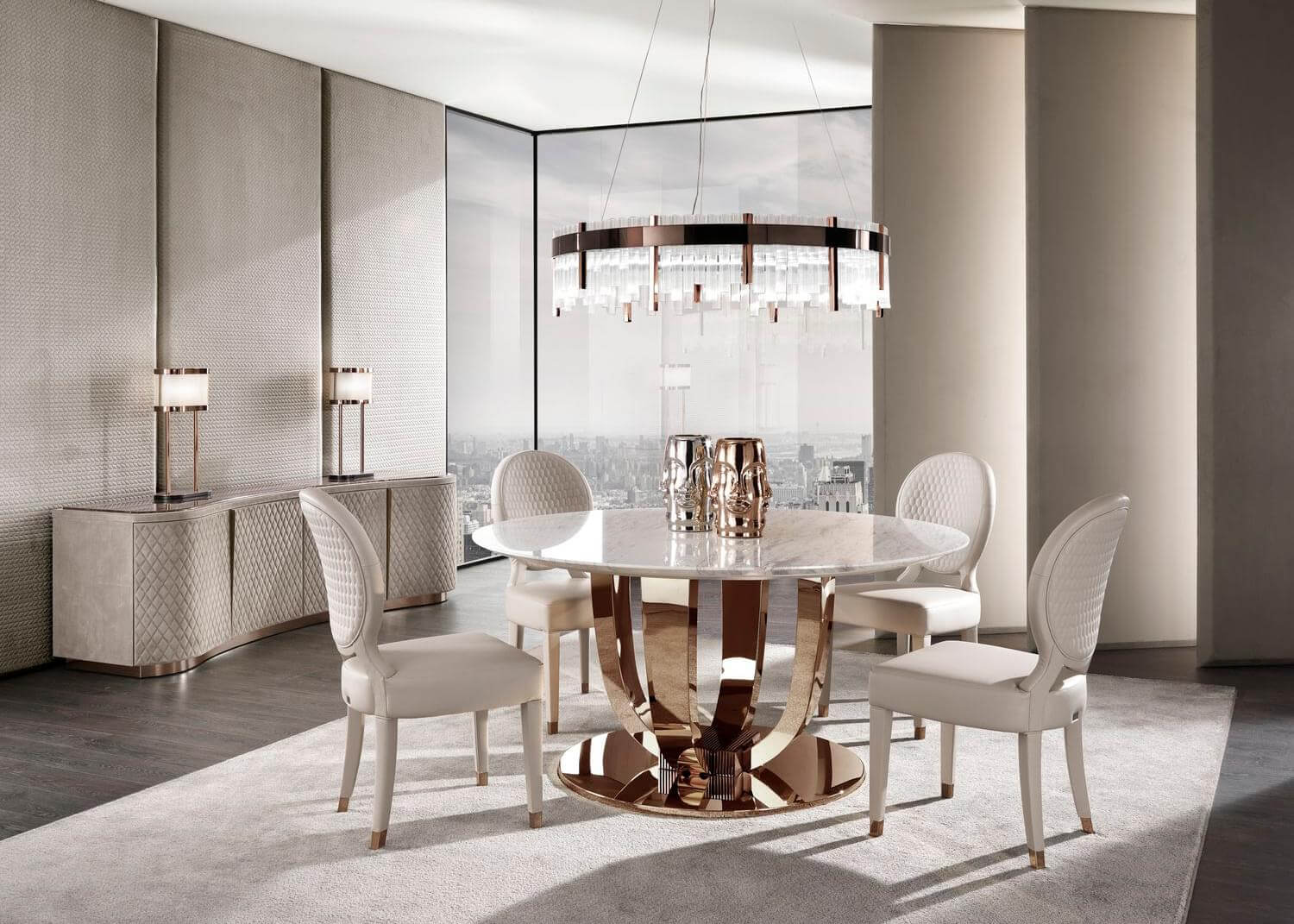 Refined Hermes Table - Italian Designer & Luxury Furniture at Cassoni
