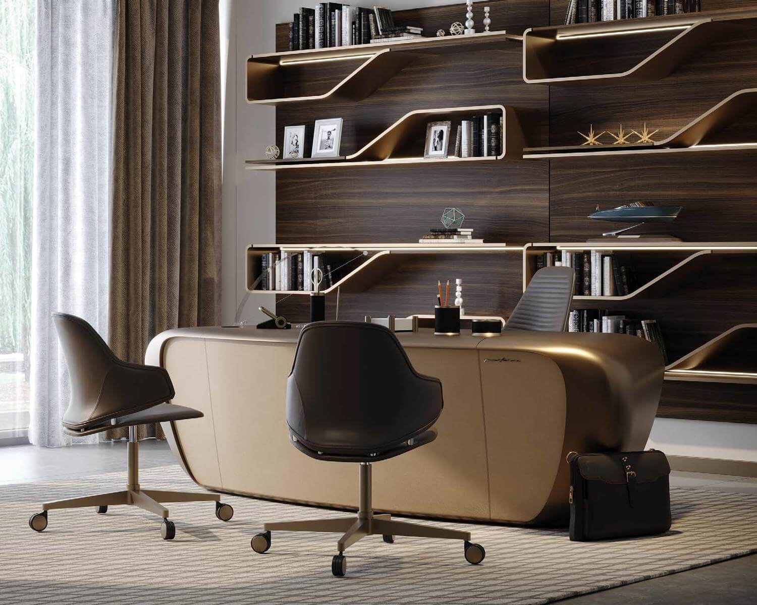 Segno Italian Designer Bookcase - Italian Designer & Luxury Furniture ...