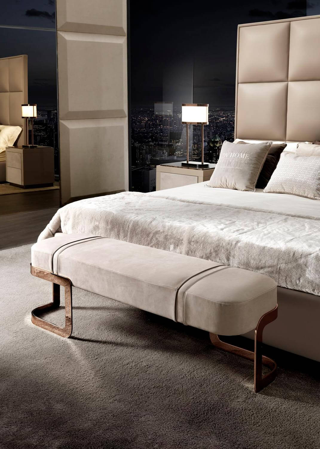 Exclusive Coco Bench - Italian Designer & Luxury Furniture at Cassoni