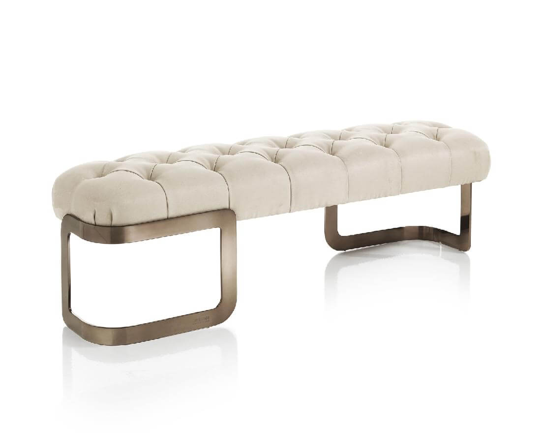 Refined Coco Bench - Italian Designer & Luxury Furniture at Cassoni