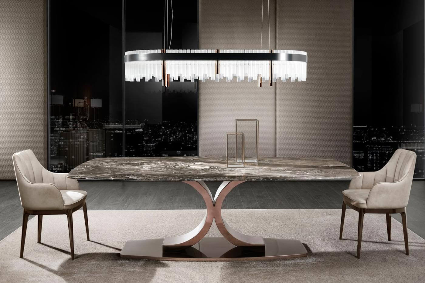 Elegant Elite Plaza Suspension Lamp - Italian Designer & Luxury ...