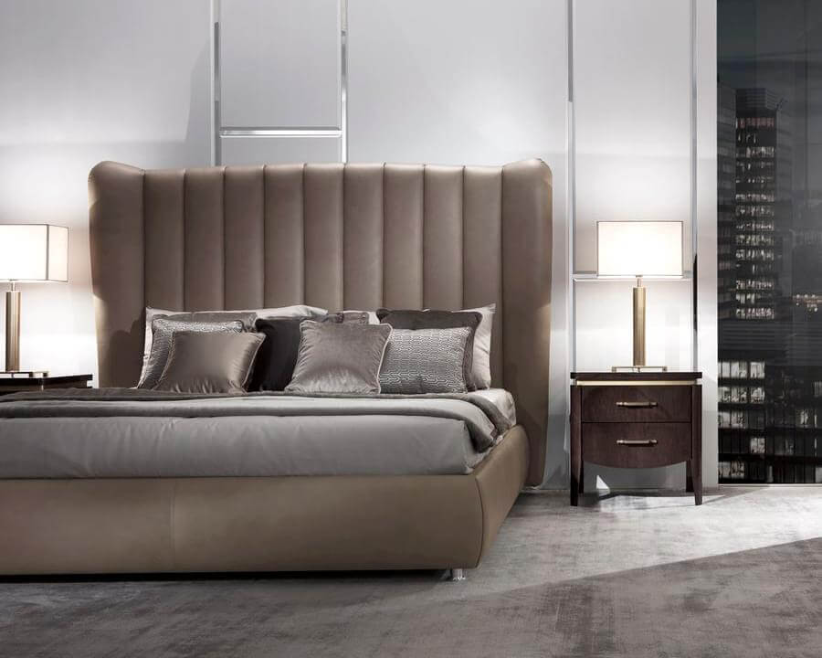 Elegant Hermes Bed - Italian Designer & Luxury Furniture at Cassoni