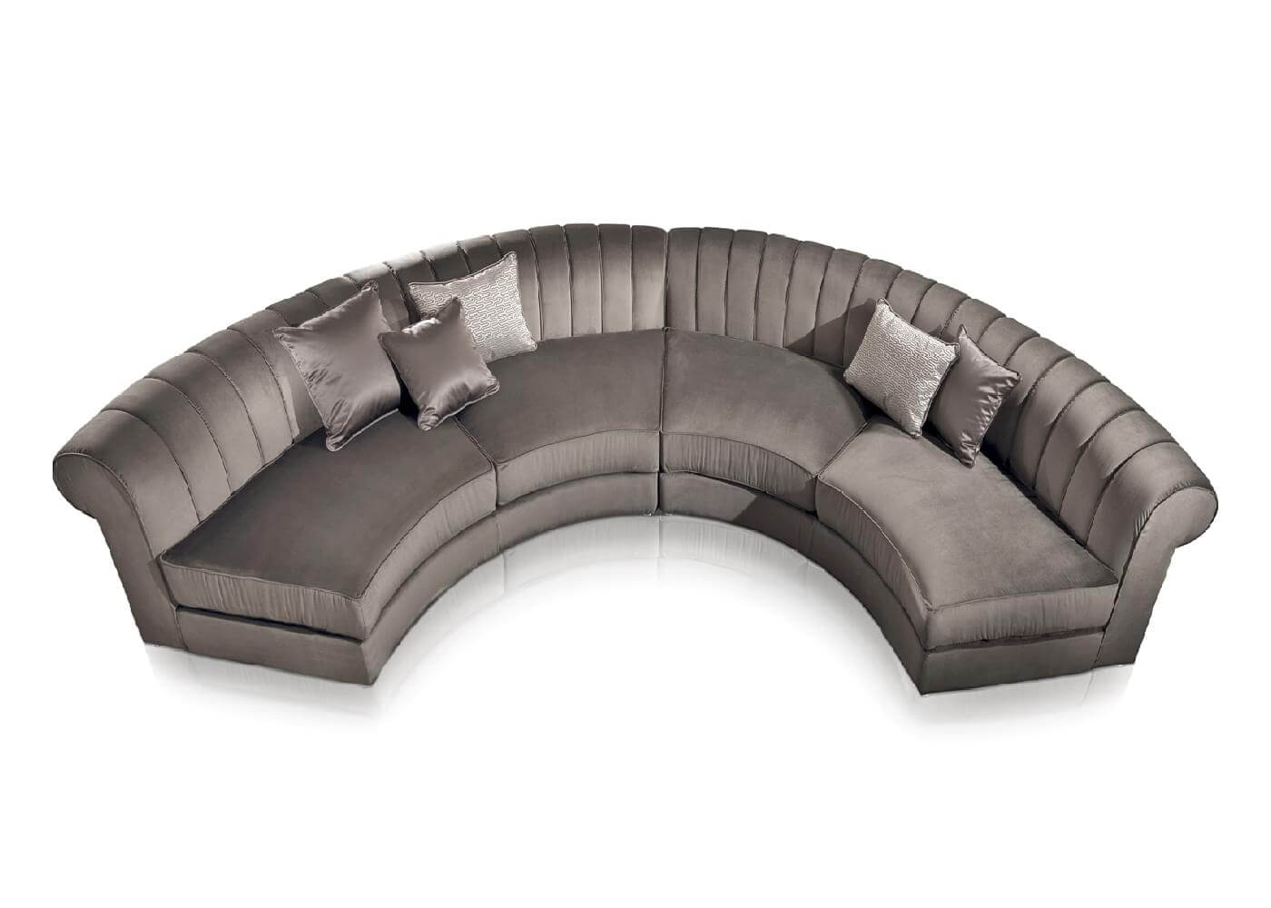 Designer Kent Round Sofa - Italian Designer & Luxury Furniture at Cassoni