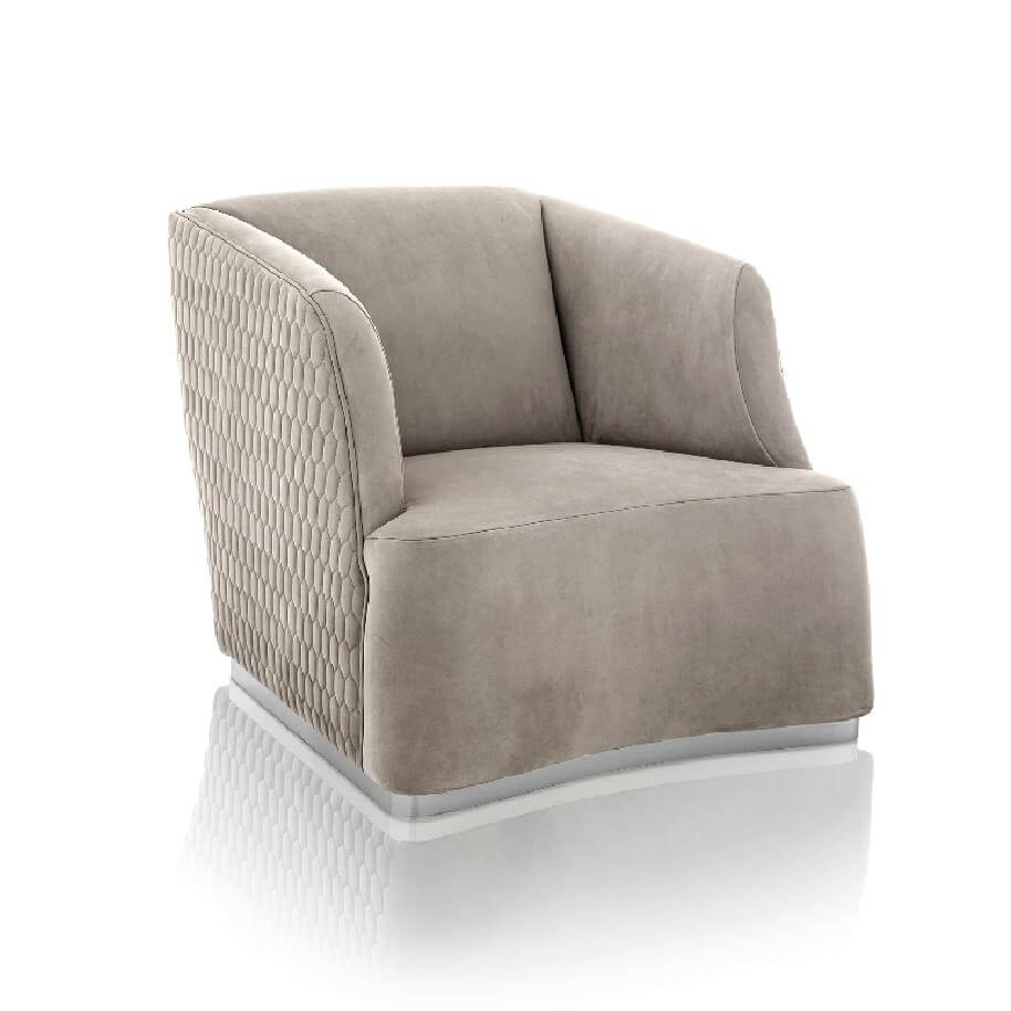 Venice Lounge Chair by DV Home Collection | Cassoni