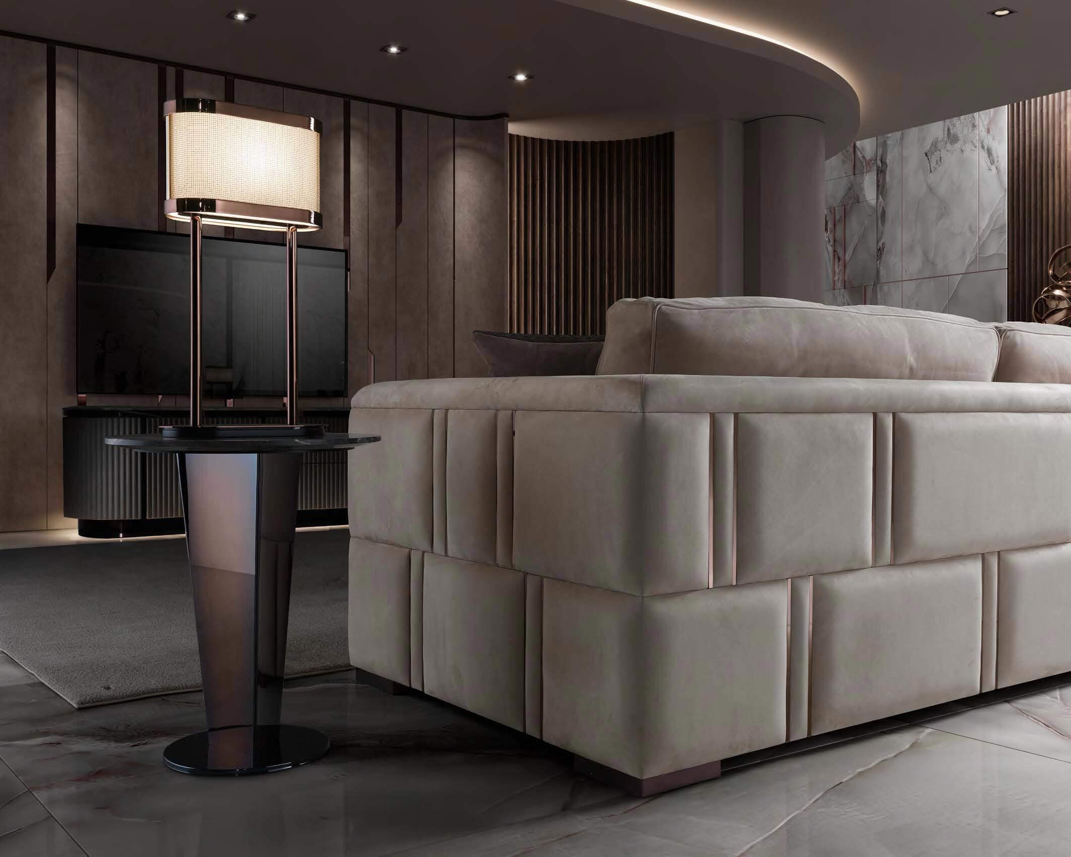 Glamour Stanley Side Table - Italian Designer & Luxury Furniture at Cassoni