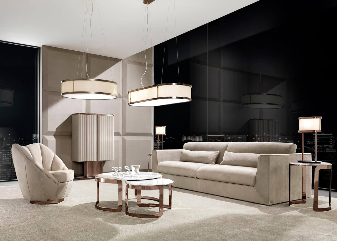 Elegant Cooper Sofa - Italian Designer & Luxury Furniture at Cassoni